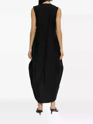 RÓHE Puffball Sleeveless Dress - Black