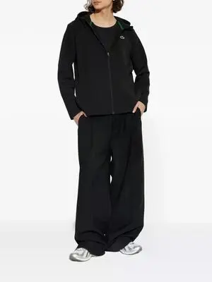 Lacoste Zip-up Hoodie - Black