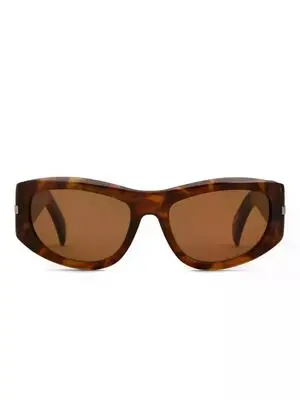 TOD'S Patterned Geometric Sunglasses - Brown