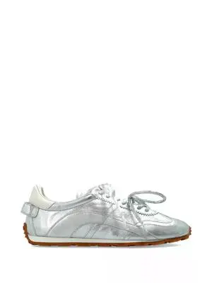 Dsquared2 Silver Tone Sneakers For Women