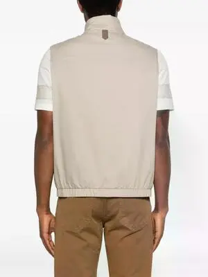 Canali Zip-fastening Gilet