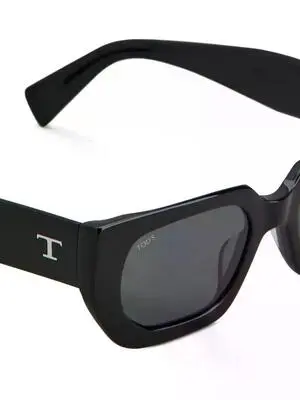TOD'S Logo Square Sunglasses - Black