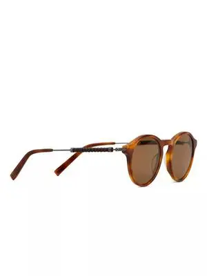 TOD'S Round-frame Sunglasses - Brown