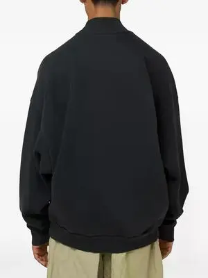 WILLY CHAVARRIA Chavarria Stripe Gilroy Sweatshirt - Black