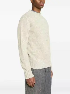 MARGARET HOWELL Seamless Crew-neck Sweater - Neutrals