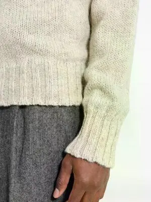 MARGARET HOWELL Seamless Crew-neck Sweater - Neutrals