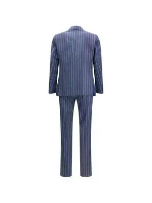 GI CAPRI Pinstripe Single-breasted Suit