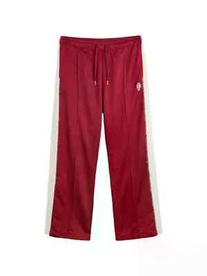STOCKHOLM SURFBOARD CLUB Side-stripe Tracksuit Trousers - Red