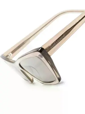 Saint Laurent Sl 276 Mica Cat-eye Sunglasses - Brown