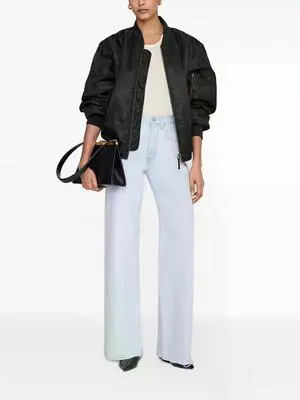 ANINE BING Lewis Frayed Jeans - Blue