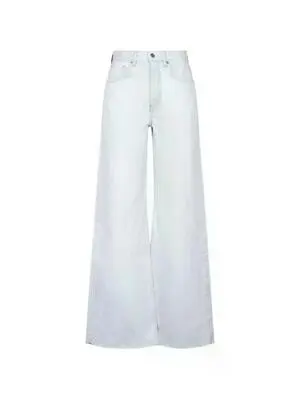 ANINE BING Lewis Frayed Jeans - Blue