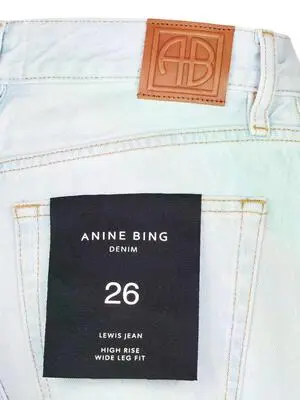ANINE BING Lewis Frayed Jeans