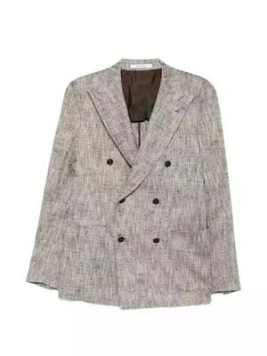 Tagliatore Vesuvio Double-breasted Blazer - Neutrals