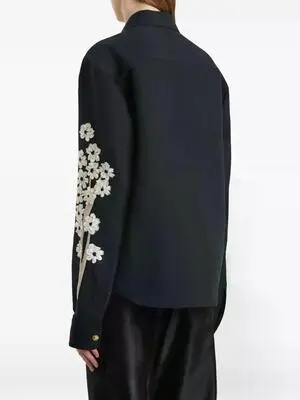 Khaite Argo Embroidered Top