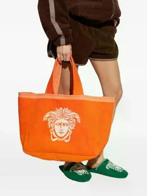 Versace Terry Jacquard Tote Bag