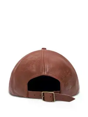 DENIM TEARS Leather Baseball Cap