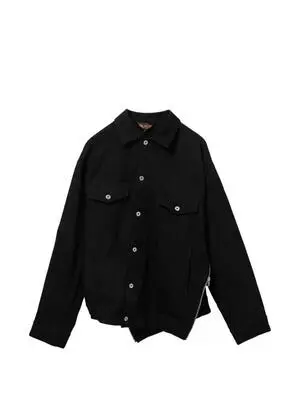 Comme Des Garçons Asymmetric-hem Jacket