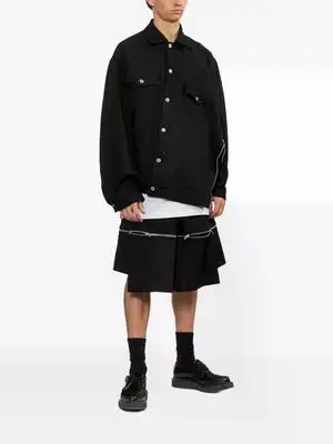 Comme Des Garçons Asymmetric-hem Jacket