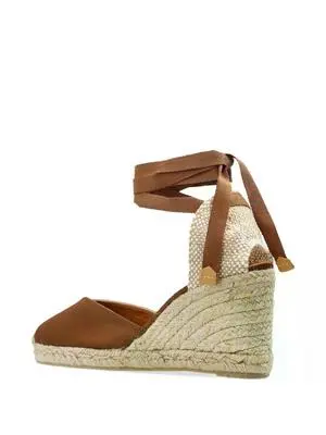 CastaÑer Chiara Ankle-tie Espadrilles - Brown