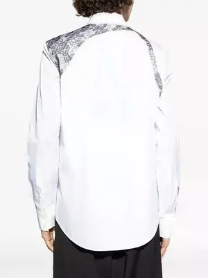 Alexander McQueen Lace-detail Shirt - White