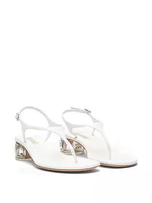 Casadei Belle Epoque Embellished Sandals