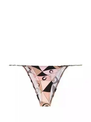 Emilio Pucci Occhi Print Bikini Bottom - Pink