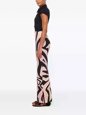 Emilio Pucci Drape Detail Button Down Blouse - Black