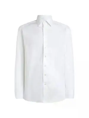 Etro Jacquard Motif Shirt - White