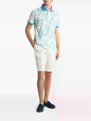 Etro Plain-coloured Linen Shorts