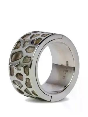 PARTS OF FOUR Polished Diamond Band Ring
