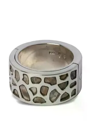 PARTS OF FOUR Polished Diamond Band Ring