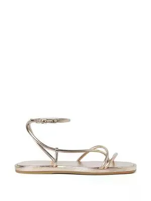 LOEFFLER RANDALL Noor Strappy Flat Sandals - Gold