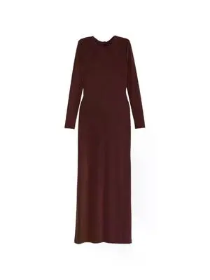 Raquel Diniz Carolyne Open-back Dress - Brown
