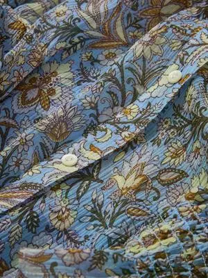 Veronica Beard Ashlynn Floral Print Blouse