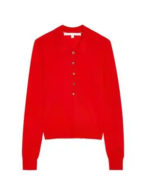 RADO Buttoned Collar Top