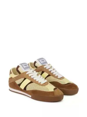 Chloé Panelled Sneakers - Brown