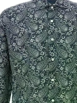BARBA NAPOLI Paisley Buttoned Shirt