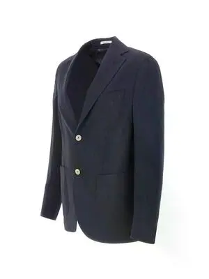 Eleventy Single-breasted Blazer - Blue