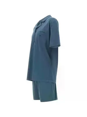 Emporio Armani Logo Jersey Pajamas