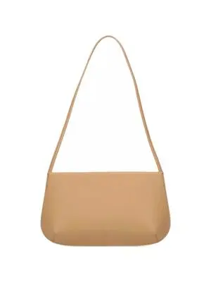 FANE Leather Shoulder Bag - Neutrals