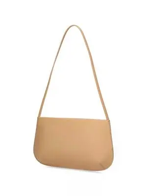 FANE Leather Shoulder Bag - Neutrals
