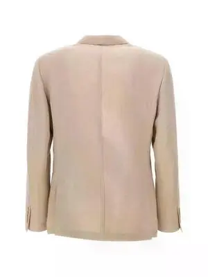 Eleventy Buttoned Patch-pockets Blazer - Neutrals