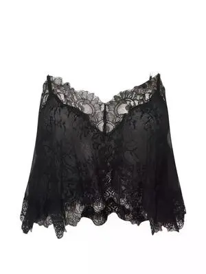 LoveShackFancy Lace-detail Blouse