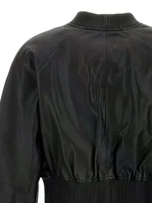 HERSKIND Dario Leather Jacket - Black