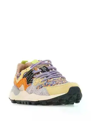 FLOWER MOUNTAIN Yamano 3 Suede Sneakers - Neutrals