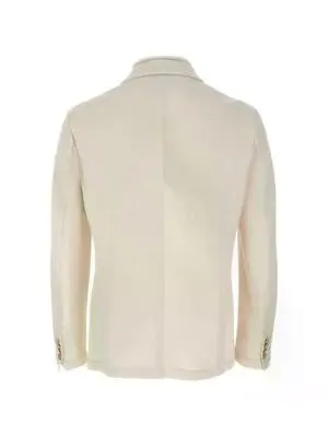 Eleventy Detachable Bib Single-breasted Blazer - Neutrals