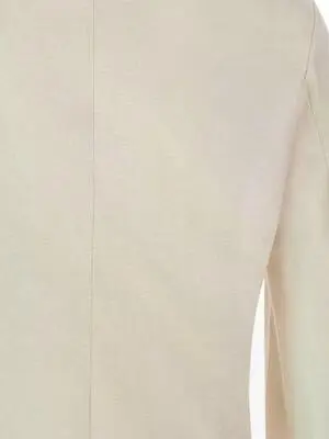 Eleventy Detachable Bib Single-breasted Blazer - Neutrals