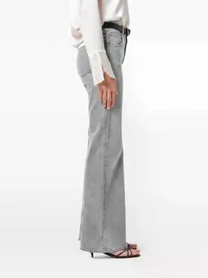 Citizens Of Humanity Wide Leg Jeans - Grey