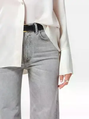Citizens Of Humanity Wide Leg Jeans - Grey