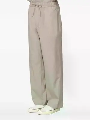 Officine Générale Nilson Drawstring-fastening Trousers - Neutrals